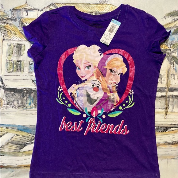 Disney | Shirts & Tops | Frozen Best Friends Size M 78 | Poshmark